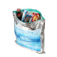 China Recyclable Medical Vaccine Aluminium Foil Thermal Cooler Bag 8x10 Inches Insulated with Ziplock for sale