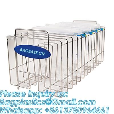 China Whirl-Pak Sterile Sampling Bag Rack with White Labeling 7x12 inch 178x305 mm for sale
