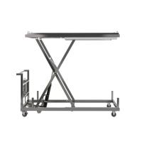 China 304 Stainless Steel Morgue Cadaver Storage Rack 12 Tiers 1940x580mm Body Tray for sale