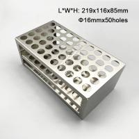 China SUS304 Stainless Steel Test Tube Rack 40 Holes Centrifuge Tube Holder for Lab for sale