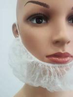 China Disposable PP Nonwoven Beard Cover 9x18 Inch 10gsm for Food Industry Health Care for sale