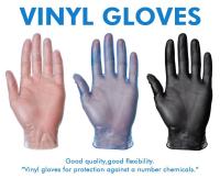 China Disposable Vinyl Exam Gloves Powder Free PVC Gloves 100pcs per Box S-3XL for Food Service Cleaning for sale
