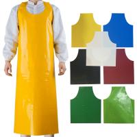 China Eco-Friendly Waterproof TPU Apron 110x80cm 0.2mm Thickness for Food Processing Cleaning for sale