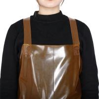 China Industrial TPU Apron with Adjustable Arclock Buckle Chemical Resistant Waterproof 85cm for sale