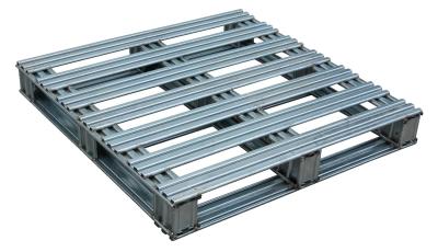 China Galvanized Steel Pallet 36x36 in Static Capacity 8000 lb Dynamic 4000 lb Heavy Duty for sale