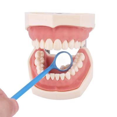 China Disposable Dental Mouth Mirror 165mm with Handle for Orthodontic Saliva Suction for sale