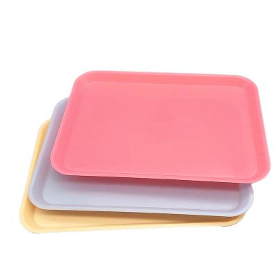 China Autoclavable Dental Plastic Flat Instrument Tray 340x240mm High Quality Durable for sale