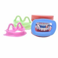 China Silicone O Shape Dental Mouth Opener Lip Cheek Retractor for Teeth Whitening 50pcs per Box for sale