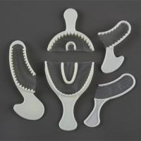 China Disposable Dental Impression Tray 3 Way Mesh Nylon Net Bite Tray Adult Kids 5 Sizes for sale