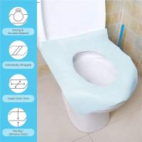 China Disposable Toilet Seat Cover 40x60cm Virgin Wood Pulp Waterproof Portable Travel Bathroom for sale