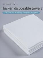 China Custom Disposable Shower Towel 30x60cm Individually Wrapped Non Woven Fabric Hotel Bath Towel for sale