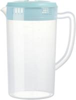 China BPA Free Plastic Pitcher with Lid 2.2L Water Jug for Hotel Restaurant Kitchen Supplies for sale