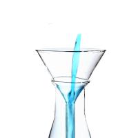 China Borosilicate Glass Funnel Short Stem 120mm Diameter Lab Filter Funnel Transparent for sale