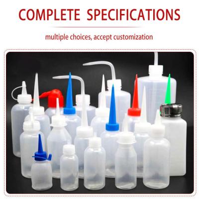 China Industrial Glue Dispensing Bottle 30ml to 350ml ABS PP Extrusion Bottle for Electronic Equipment for sale