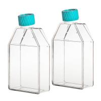 China Sterile Disposable Cell Culture Flask T25 T75 T175 Tissue Culture Flasks with Breathable Seal Cover for sale