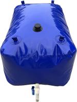 China 400L Collapsible Water Storage Bladder Tank PVC Portable Container for Camping Fire Fighting Agriculture for sale