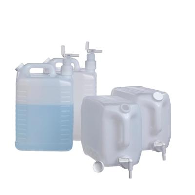 China 5 Gallon HDPE Plastic Dispenser Carboy with Spigot 83mm Opening Heavy Duty Leak Free Faucet for sale