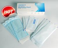 China Self Sealing Sterilization Pouch 3 Side Seal Medical Packaging 60g Paper 70g Paper for sale