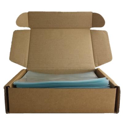 China 4x6 Inch PVC Heat Shrink Wrap Bags 500 Pack 20um Clear for Soap Bath Bomb Gift Packaging for sale