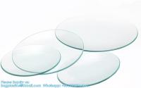 China High Temperature Resistant Watch Glass Beaker Cover Set 4pcs 60mm 80mm 90mm 100mm for Lab for sale