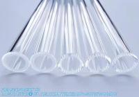 China Borosilicate Glass Blowing Tubes 4 Inch 12mm OD 2mm Wall Thick Clear Tubing 10 Pcs for sale