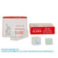 China Laboratory Glass Microscope Slides 25.4x76.2mm Polished Frosted Edges 7101 7102 7105 7109 for sale