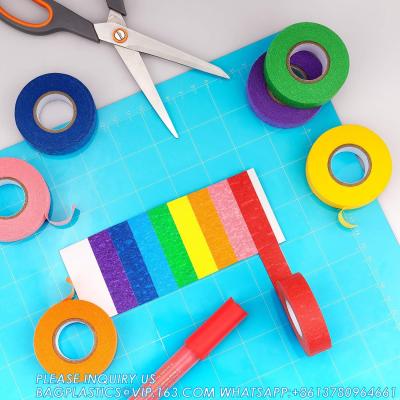 China Lab Labeling Tape Variety Pack 500 Inch x 3/4 Inch 5 Assorted Colors Removable Water Resistant for sale