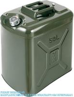 China Stainless Steel Metal Spout Diesel Fuel Can 20L Petrol Tank Jerrycan Holder Gasoline Canister for sale