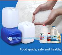 China 20L HDPE Plastic Jerry Can Fuel Container for Car Motorcycle Oil Chemical Liquid Waste Storage for sale