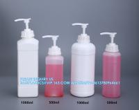 China 1L HDPE Plastic Bottle with Pump Sprayer for Shampoo and Liquid Packaging for sale