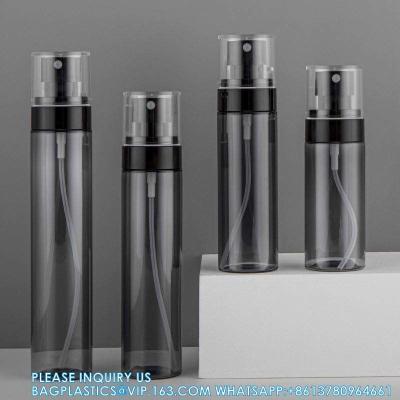 China PET Fine Mist Spray Bottle 30ml 60ml 80ml 100ml 120ml for Cosmetic Sunscreen Makeup Setting for sale