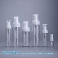 China Wholesale 80ml Clear PET Foam Pump Bottle for Hand Wash Soap Cosmetic Storage for sale