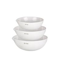 China Wholesale Glazed Porcelain Evaporating Dish 100ml 150ml 250ml 500ml for Lab Use for sale
