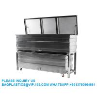 China Customized Adult Corpse Immersion Tank Cadaver Formalin Storage Sink 304 Stainless Steel for sale