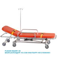 China Semi-Automatic Emergency Rescue Stretcher 190x55x88cm Aluminum Alloy 159kg Capacity for sale
