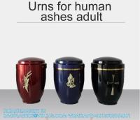 China Metal Cremation Urn for Human Pet Ashes 26.5cm Height 4.5L Capacity Custom Color for sale