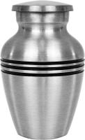 China Pewter Adult Cremation Urn for Human Ashes 300 cu in Capacity 10 inch Tall Brass for sale
