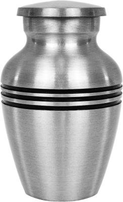 China Pewter Adult Cremation Urn for Human Ashes 300 cu in Capacity 10 inch Tall Brass for sale