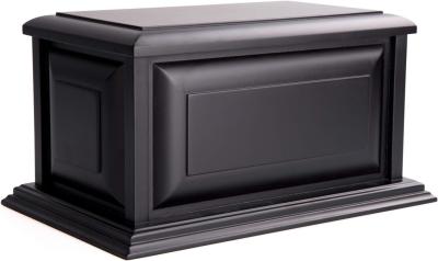 China Professional Bamboo Wood Urn for Human Ashes Adult 220 cu in Capacity 11.6x7.6x6.3 Inch for sale