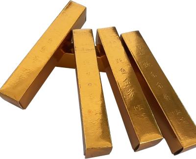 China Chinese Joss Paper Gold Bar 100Pcs Ancestor Money for Hungry Ghost Festival Ching Ming Festival 14x2x2cm for sale