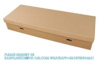 China Eco-Friendly Biodegradable Cardboard Coffin for Cremation Customizable Size Adult Casket for sale