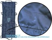 China Heavy Duty Nylon Cadaver Bag 750 Lb Rated Patient Transport Casualty Evacuation Vacuum Sealed 220x100cm for sale