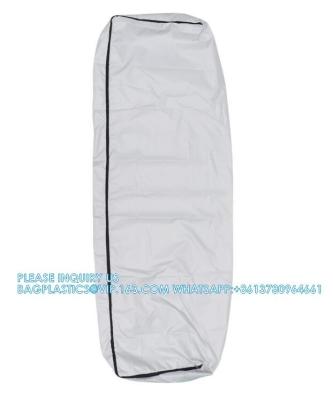 China Heavy Duty Animal Body Bag 190x75cm Leak Proof Cadaver Bag with Stretcher for Poultry Livestock Pets for sale
