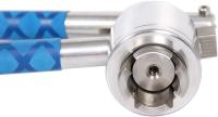 China 20mm Flip Vial Crimper with 100 Caps and 100 Rubber Stoppers Stainless Steel for sale