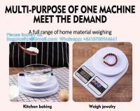 China SF-400 Electronic Kitchen Scale 10kg Digital Food Scale with Tray Battery Powered for sale