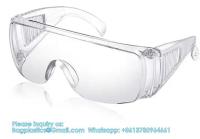 China Custom Industrial Safety Goggles ANSI Z87.1 Anti Fog Dust PC Lens Prescription Fit Over Eyewear for sale