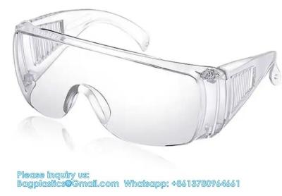 China Custom Industrial Safety Goggles ANSI Z87.1 Anti Fog Dust PC Lens Prescription Fit Over Eyewear for sale
