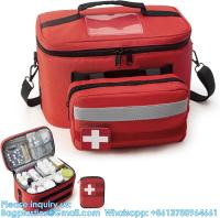 China Medicine Storage Bag 3 Pack with Insulated Cooler Pouch 11x6.9x5.9in for Travel and Emergency for sale