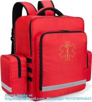China Emergency Medical Backpack 50L Responder Trauma Bag for EMT Paramedics First Aid Storage Nylon for sale