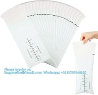 China Disposable Puke Vomit Bag 1200ml PE Nausea Barf Bags for Motion Sickness Car Travel for sale